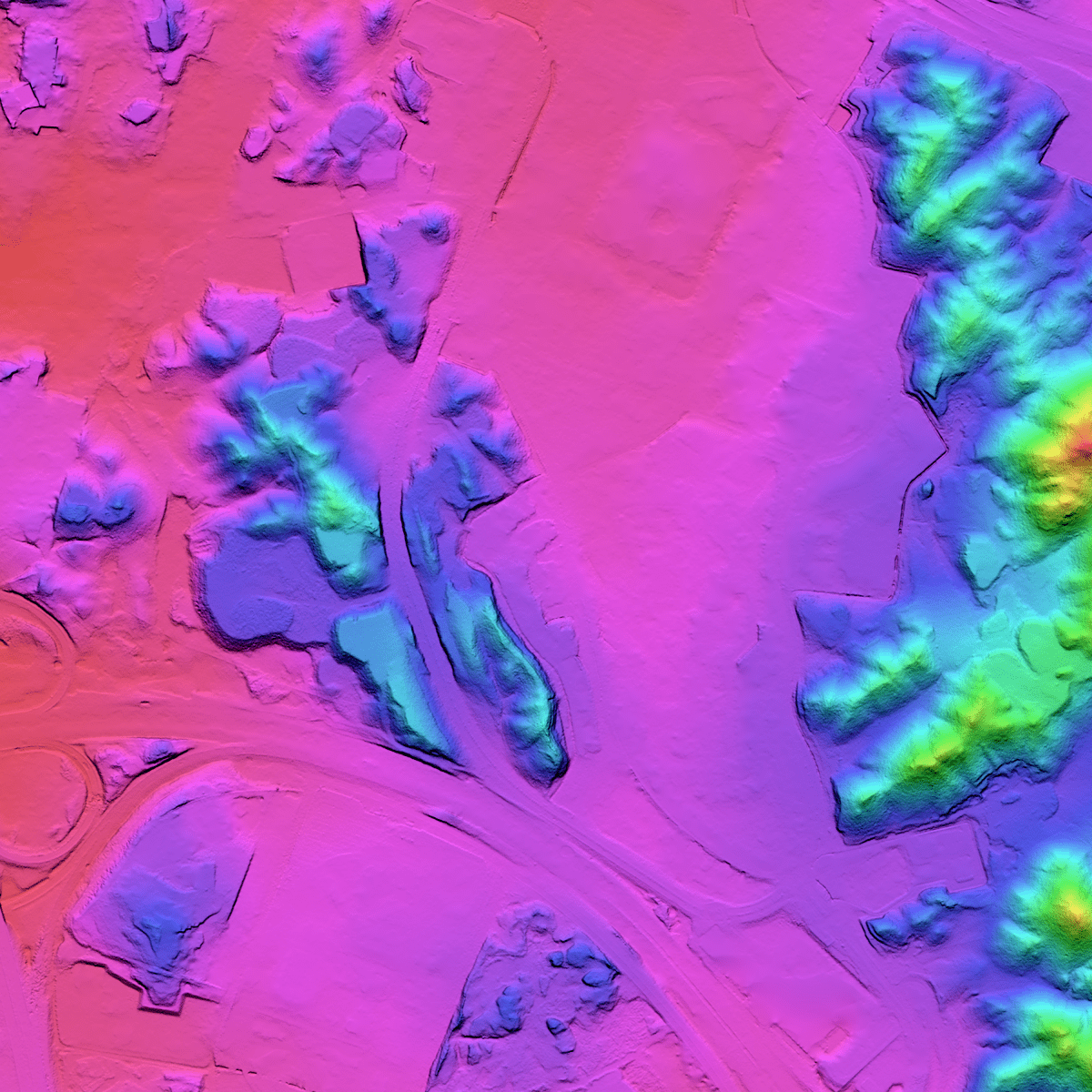 Digital Terrain Model (DTM) | Bare-Earth Elevation Data for RF, Flood & Simulation